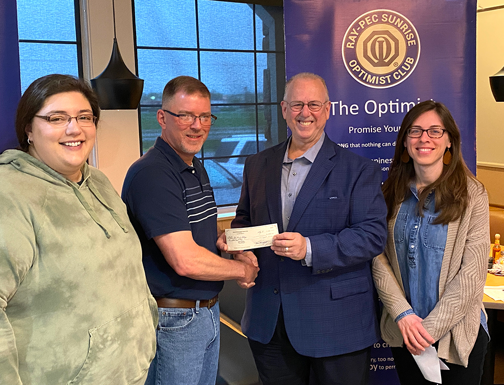 Optimist Club donates to library’s Summer Reading Program - Raymore ...
